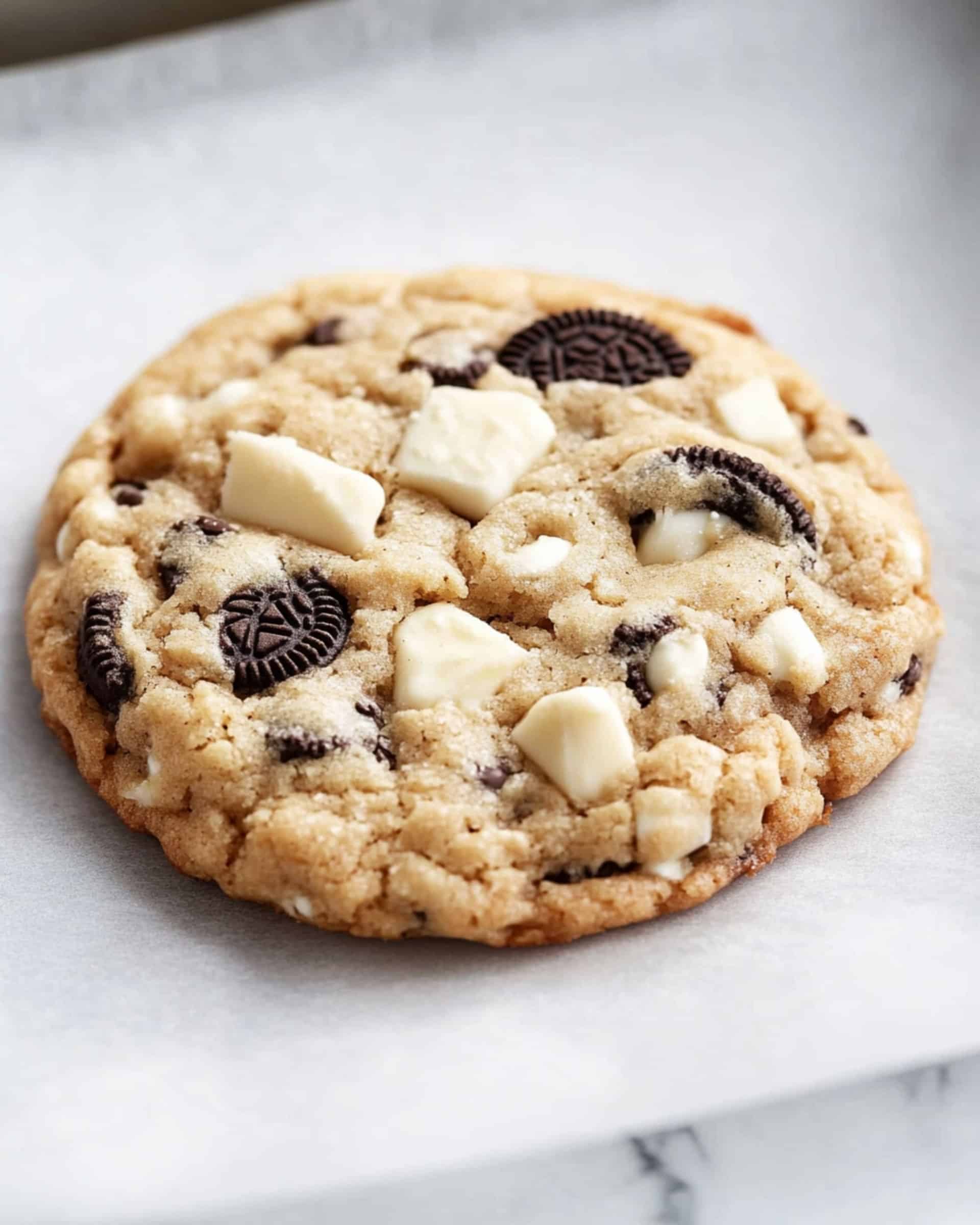 Cookies and Cream Cookies Recipe - YummyHere