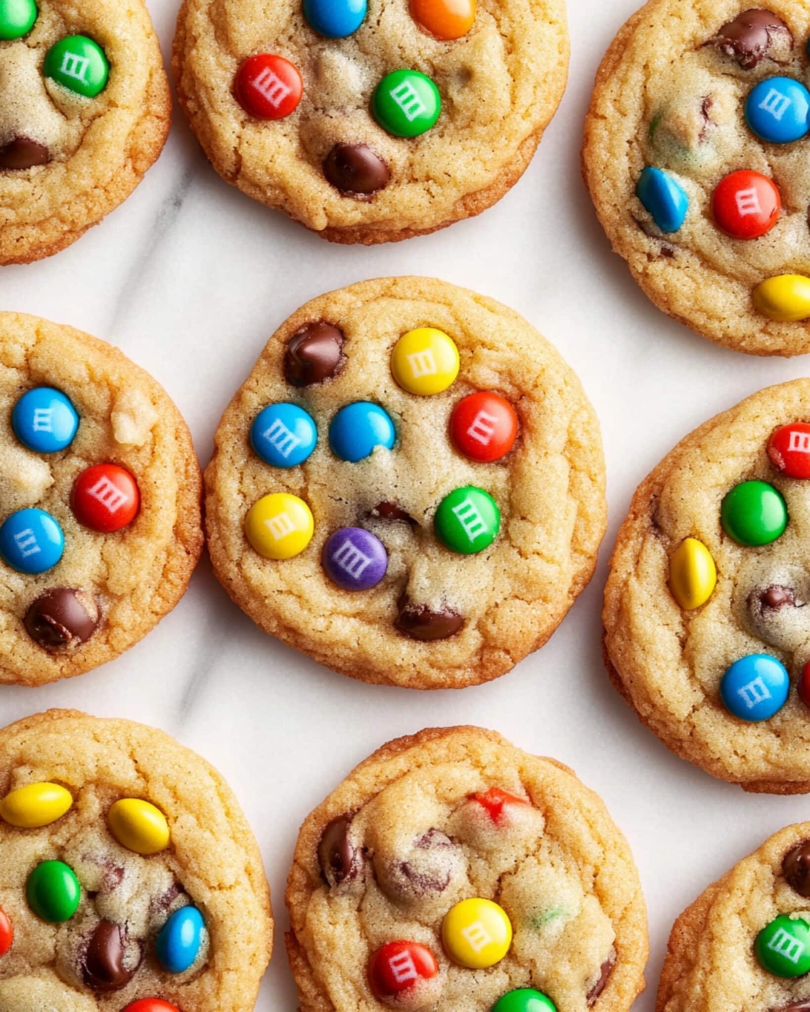 M&M Cookie Recipe - YummyHere