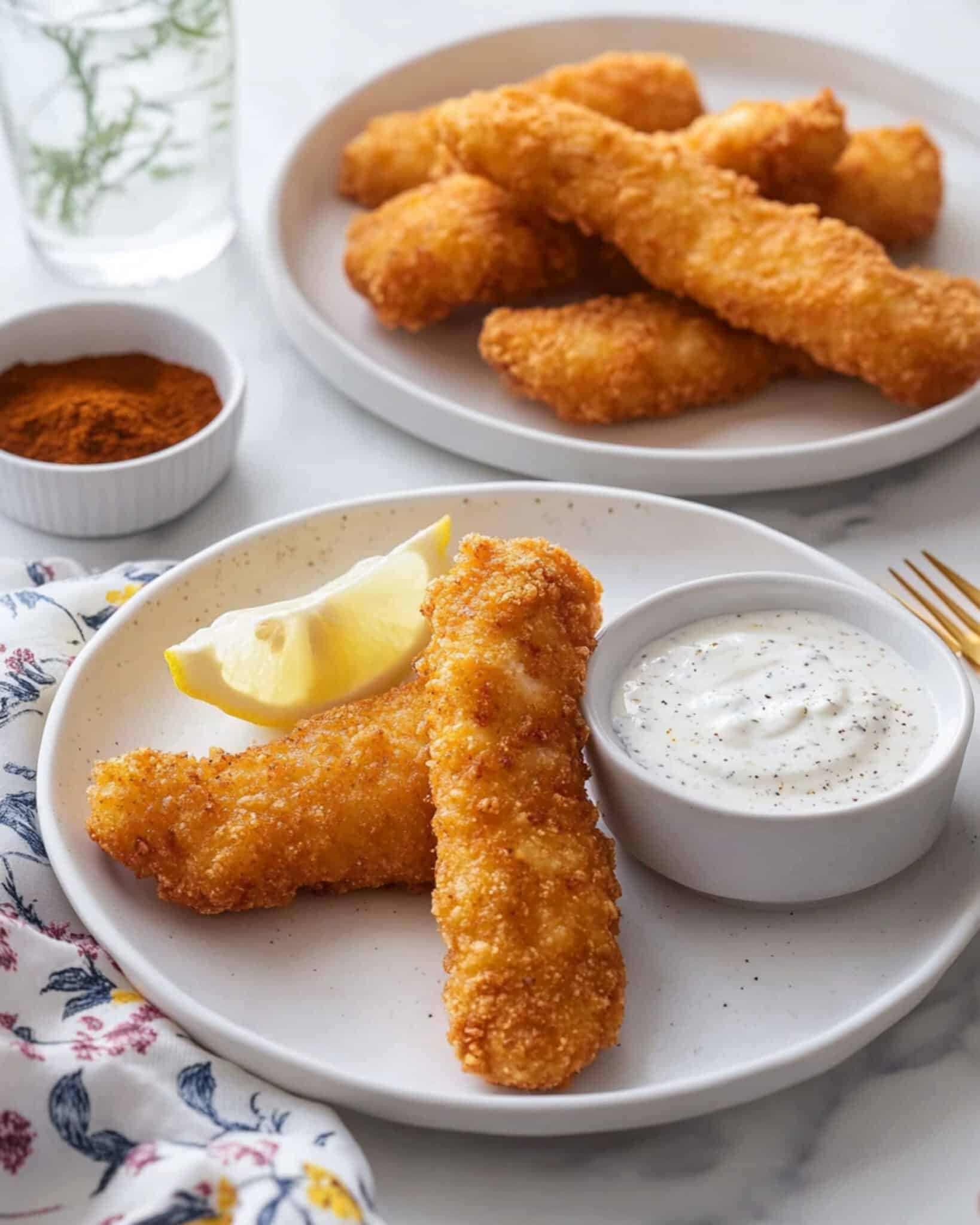 Air Fryer Fish Sticks Recipe - YummyHere