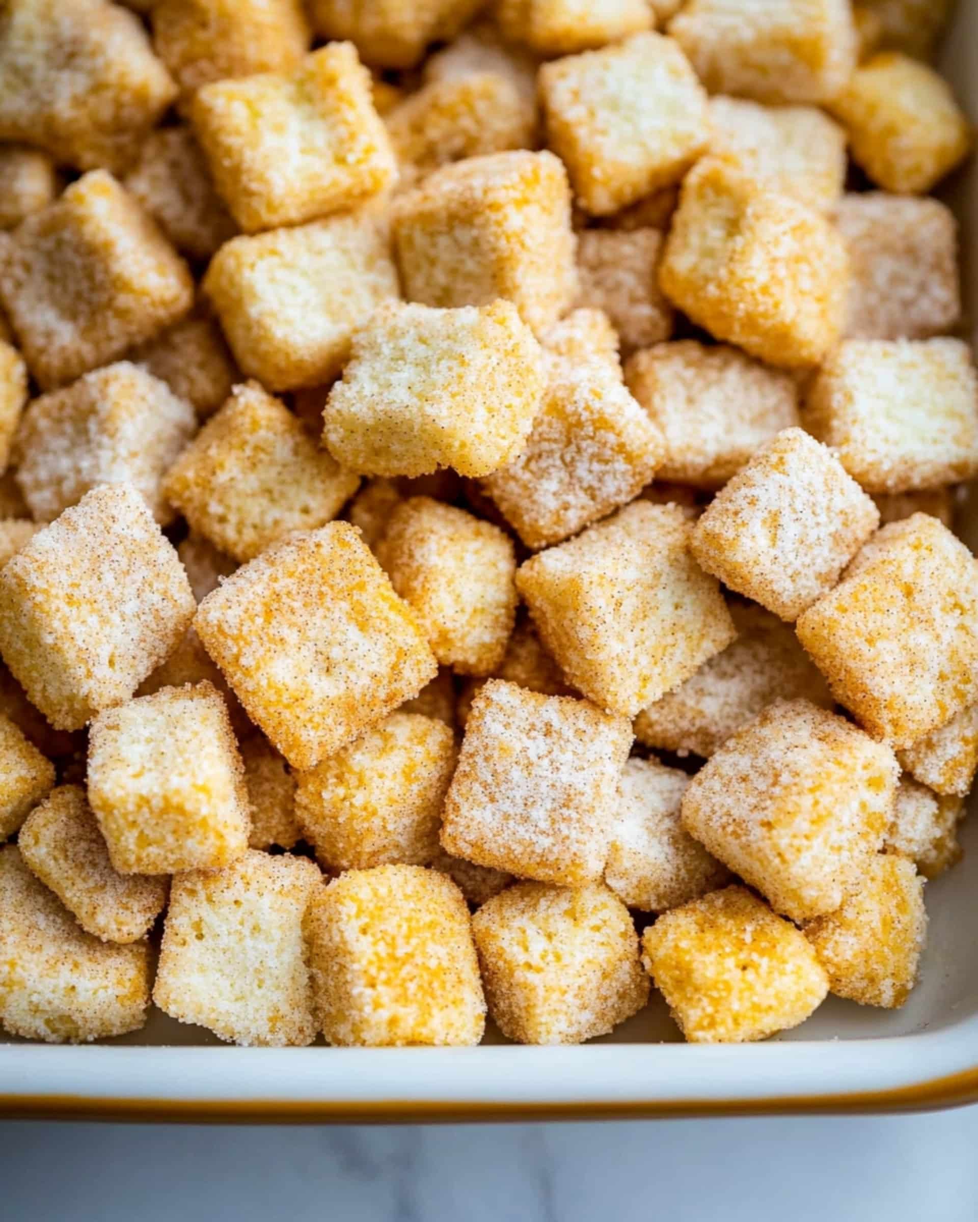 Lemonade Puppy Chow Recipe - YummyHere