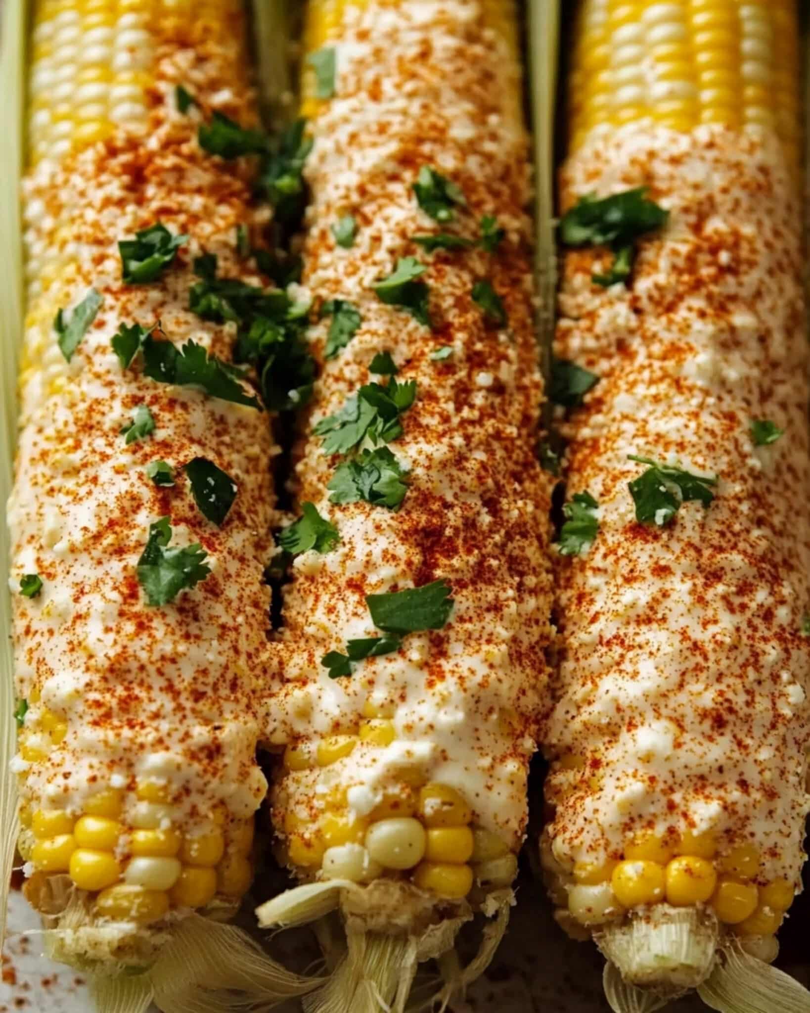 Authentic Mexican Street Corn Recipe - YummyHere