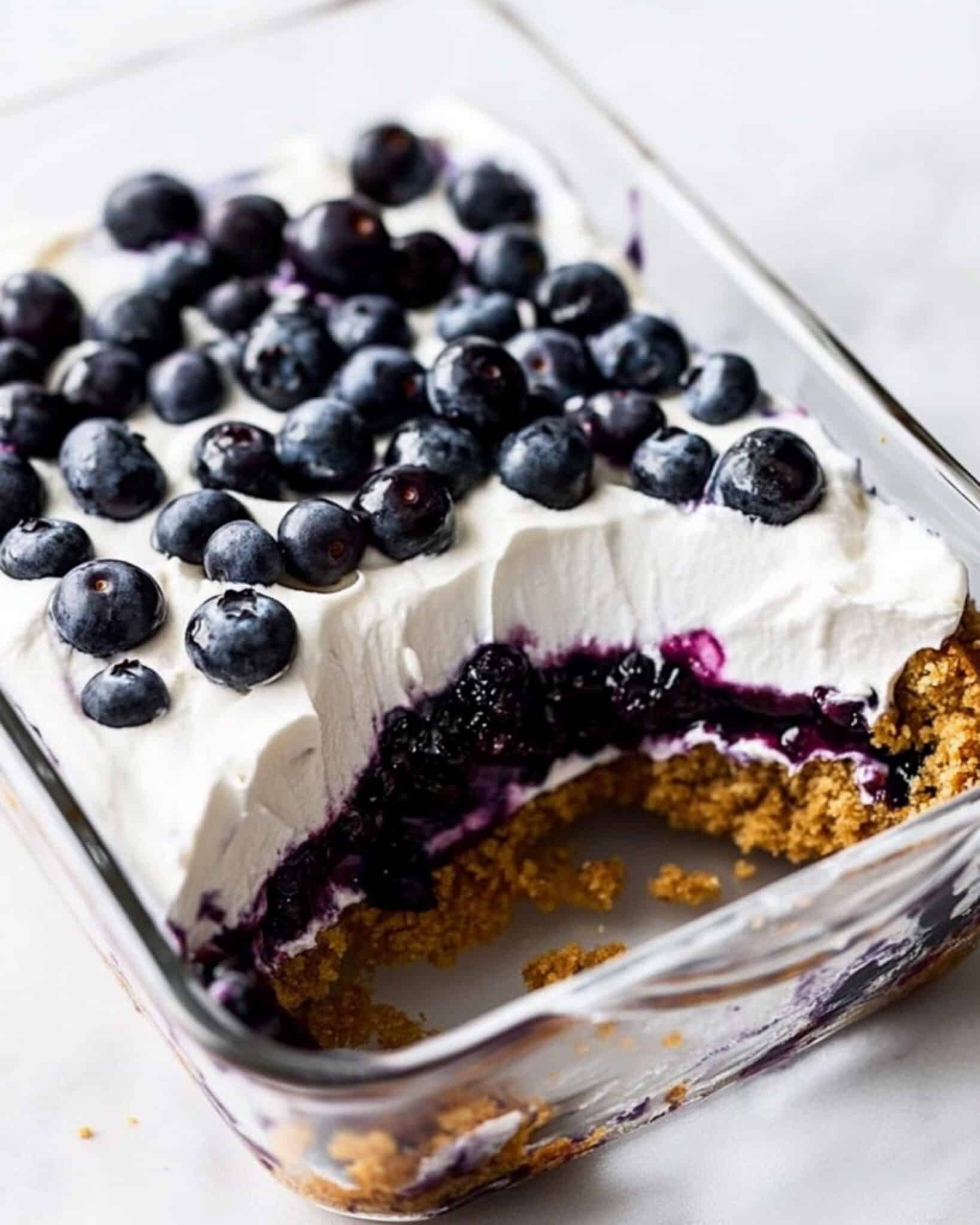 Blueberry Delight Recipe - YummyHere