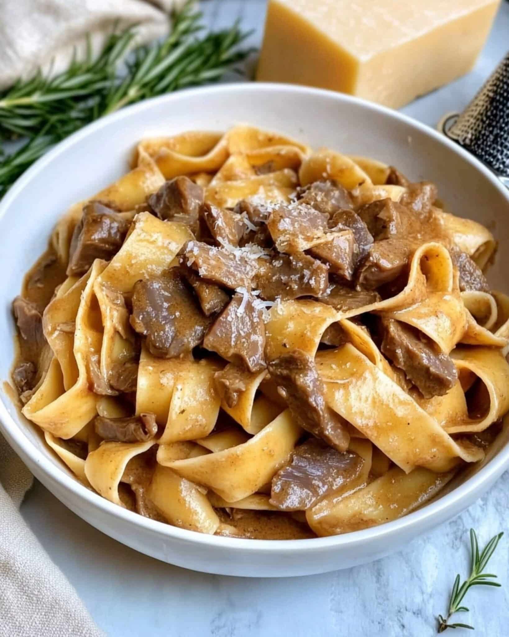 Chicken Liver Pasta Recipe - YummyHere