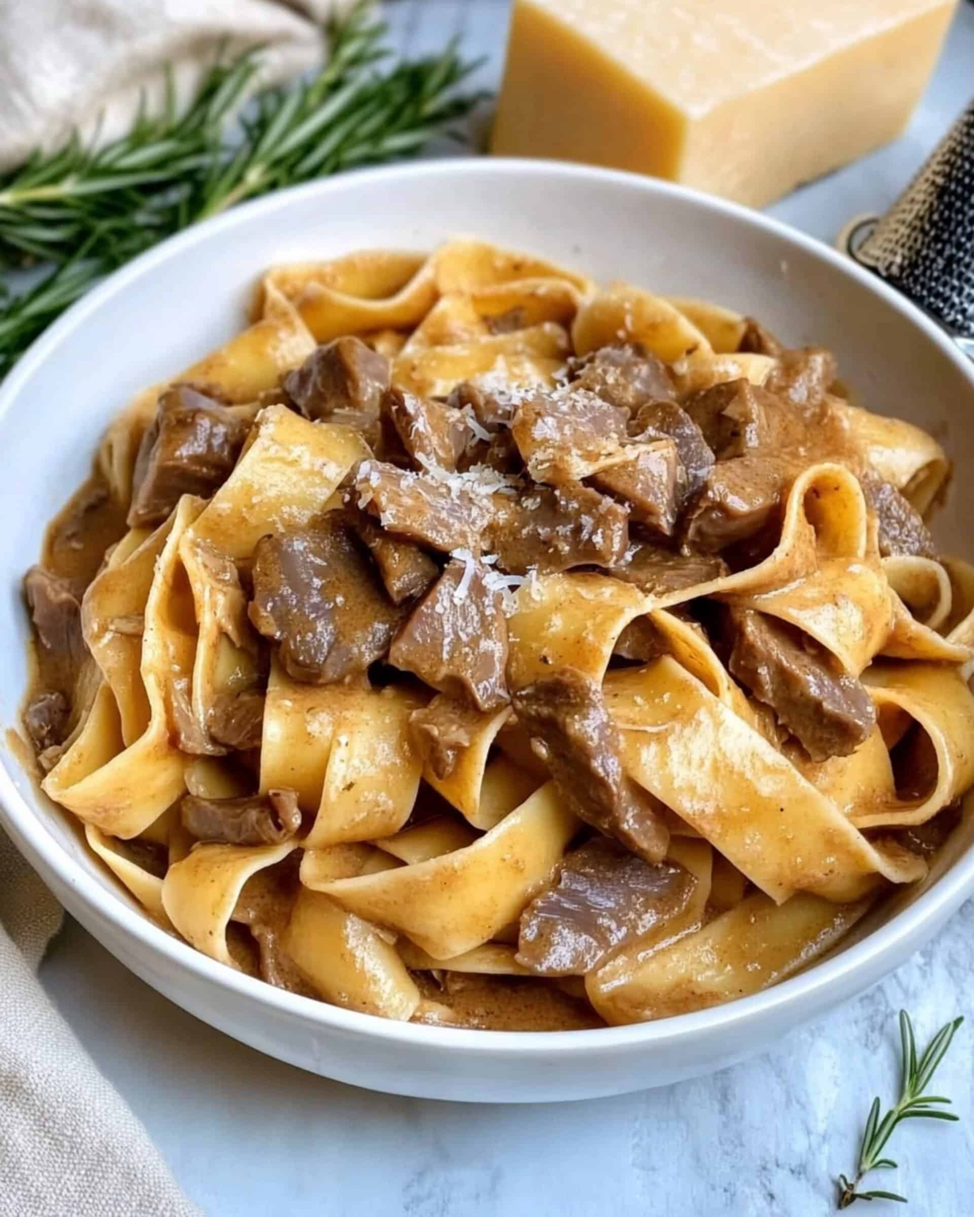 Chicken Liver Pasta Recipe - YummyHere
