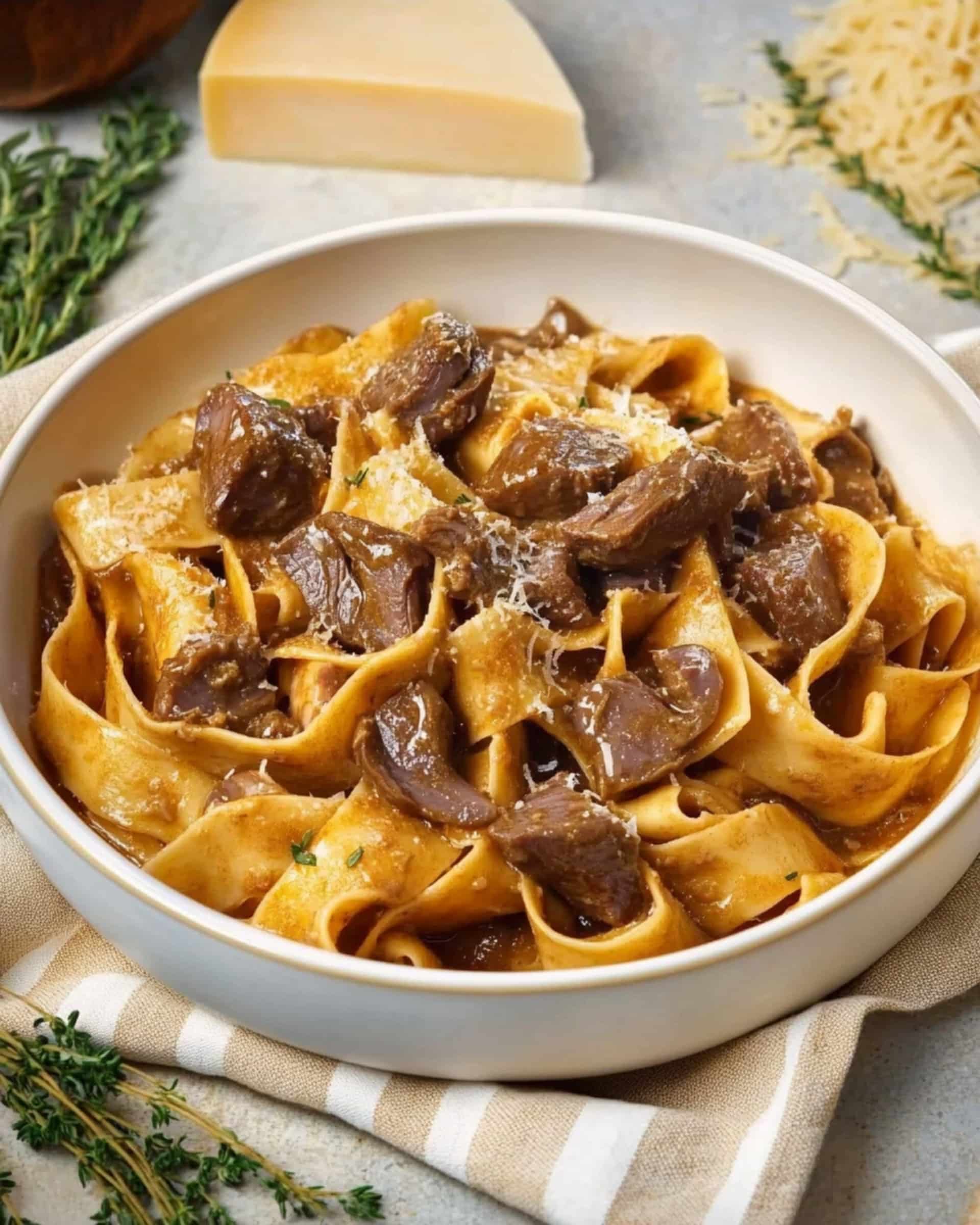 Chicken Liver Pasta Recipe - YummyHere