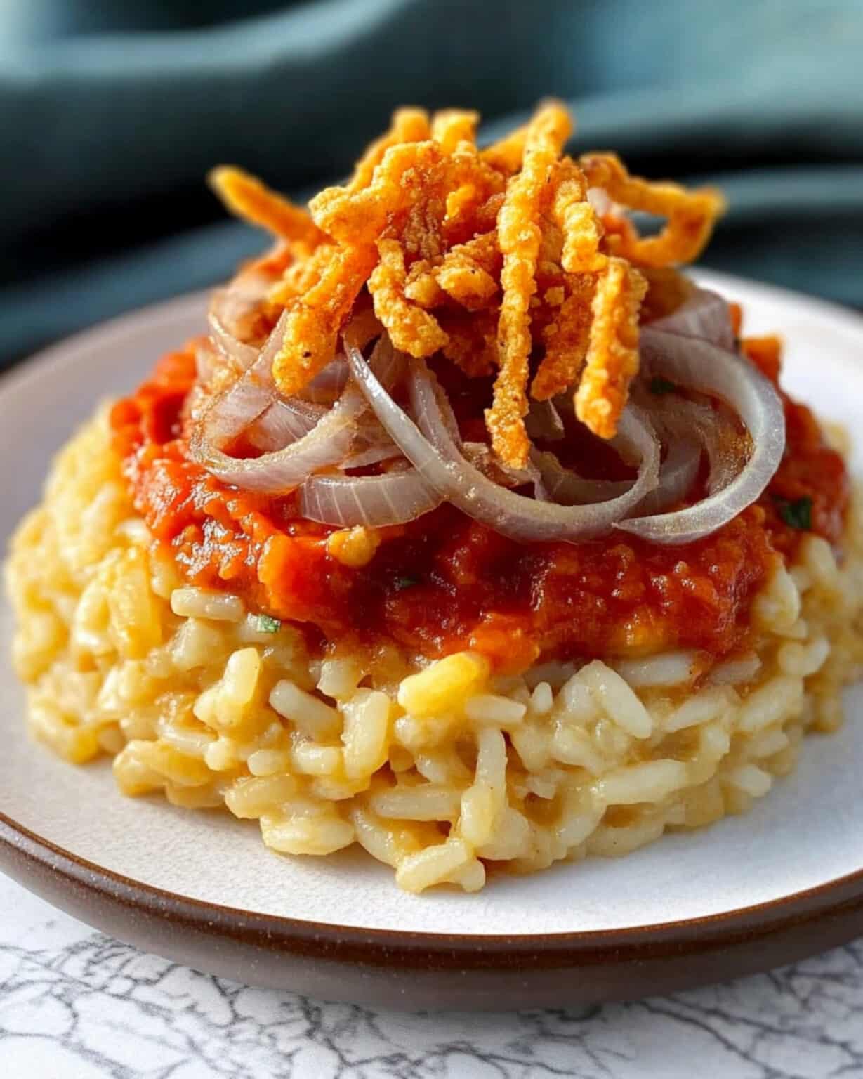 Egyptian Koshari Recipe - YummyHere