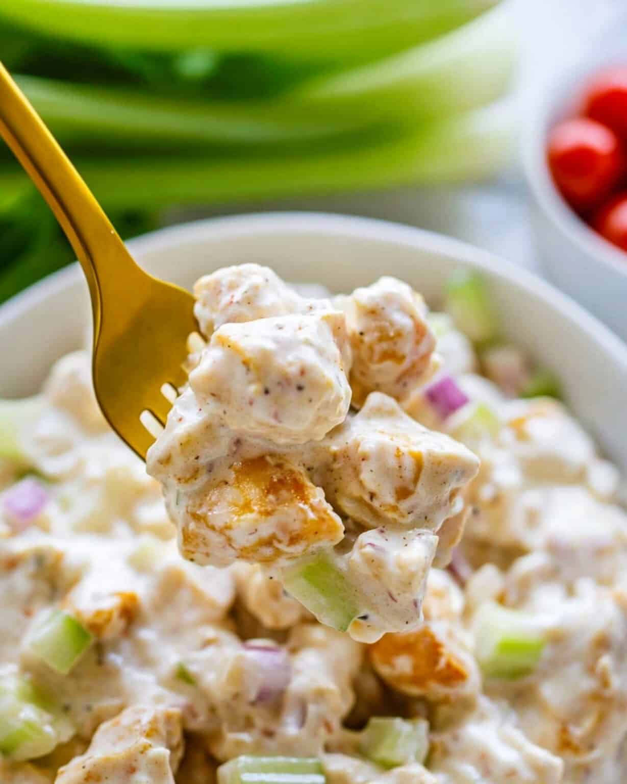 The Best Chicken Salad Recipe - YummyHere