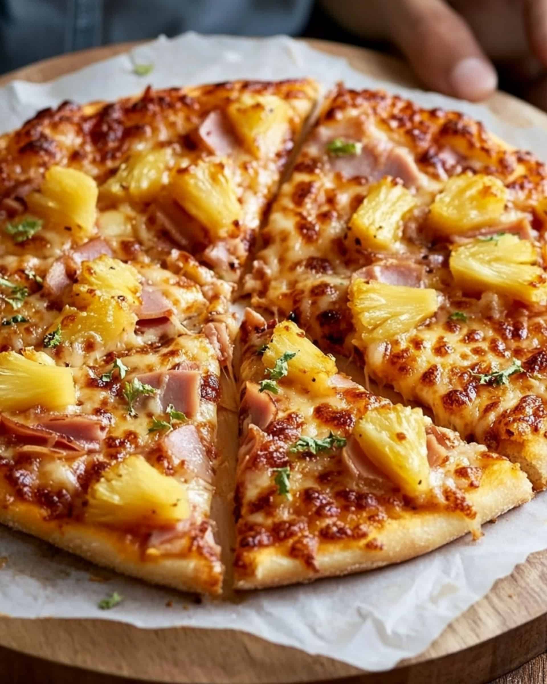 Hawaiian Pizza Recipe - YummyHere