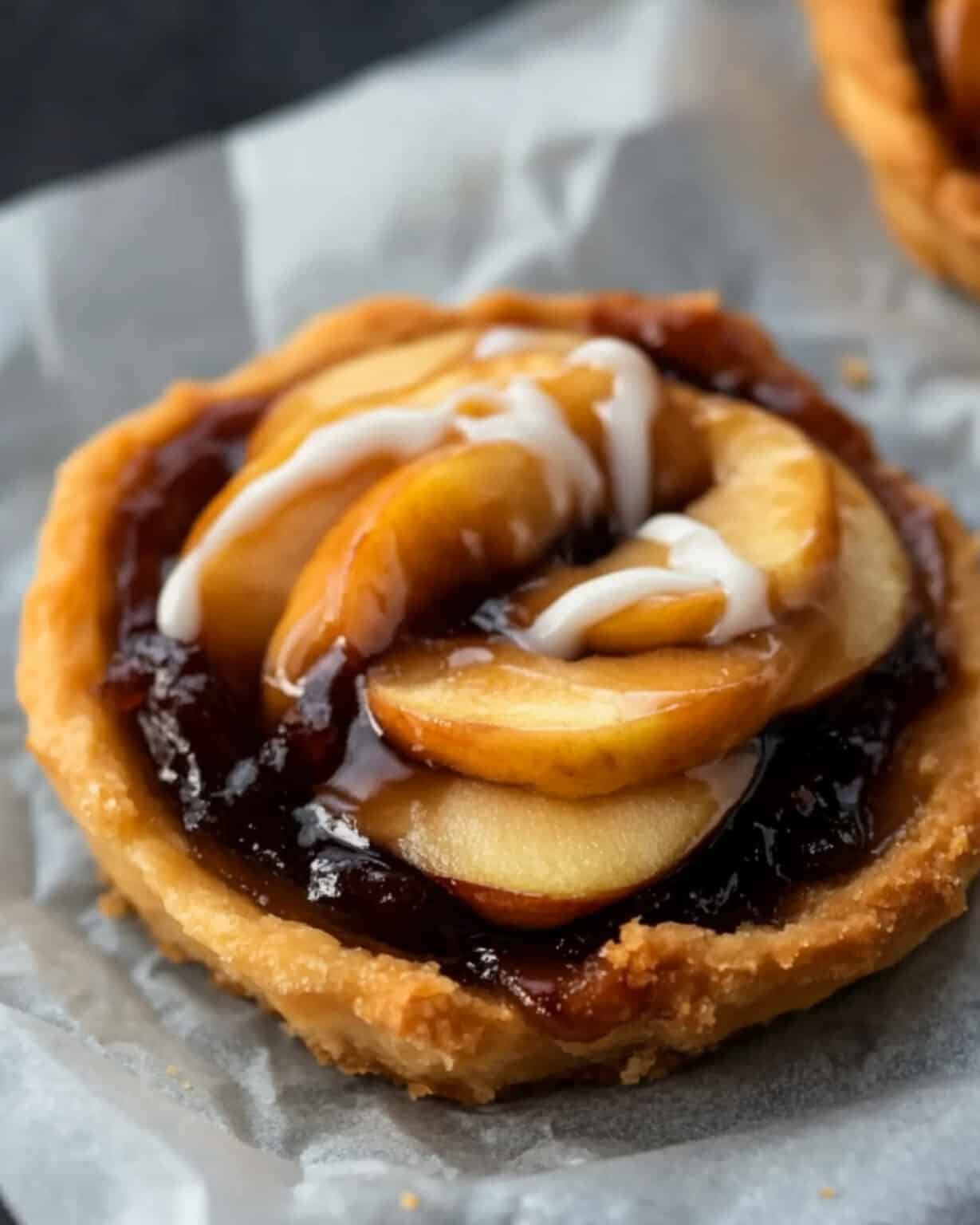 Individual Pumpkin Pie Apple Danish Recipe - YummyHere