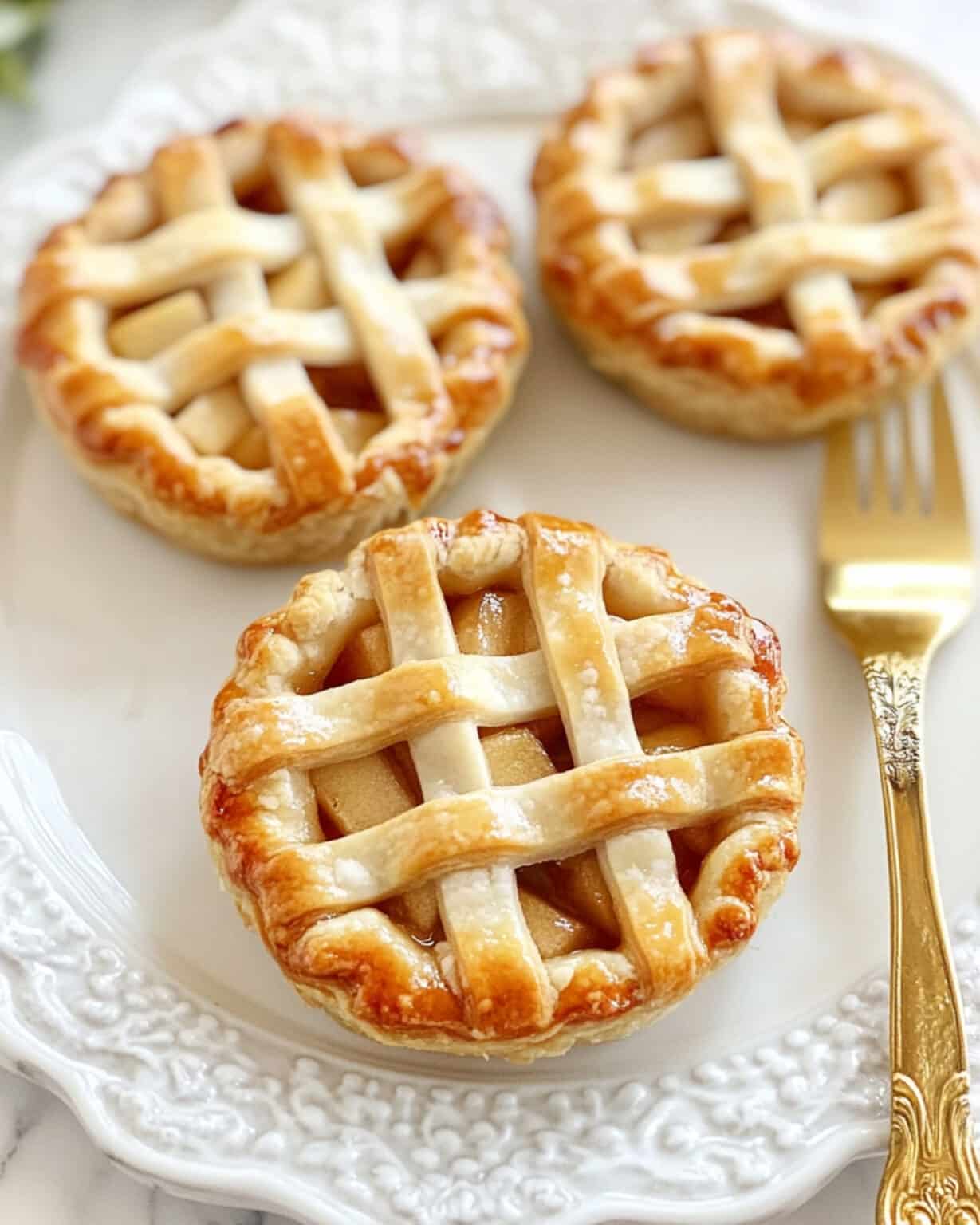 Mini Apple Pies Recipe - YummyHere