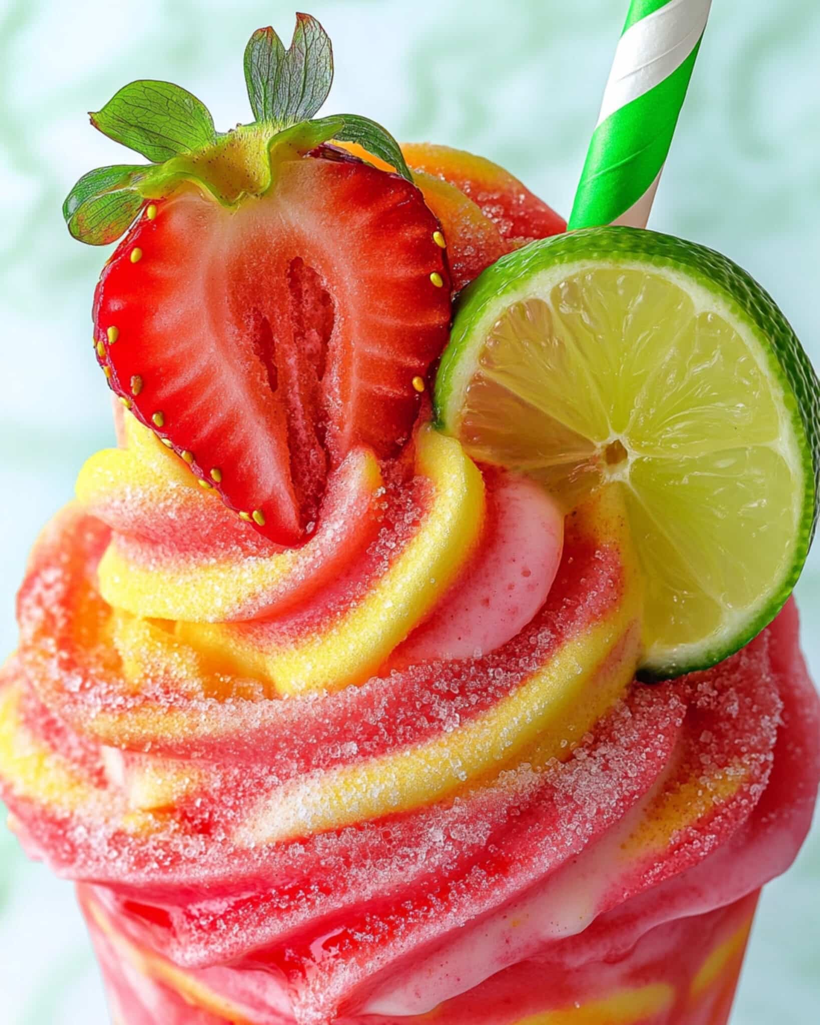 Strawberry Mango Margarita Cupcakes Recipe - YummyHere