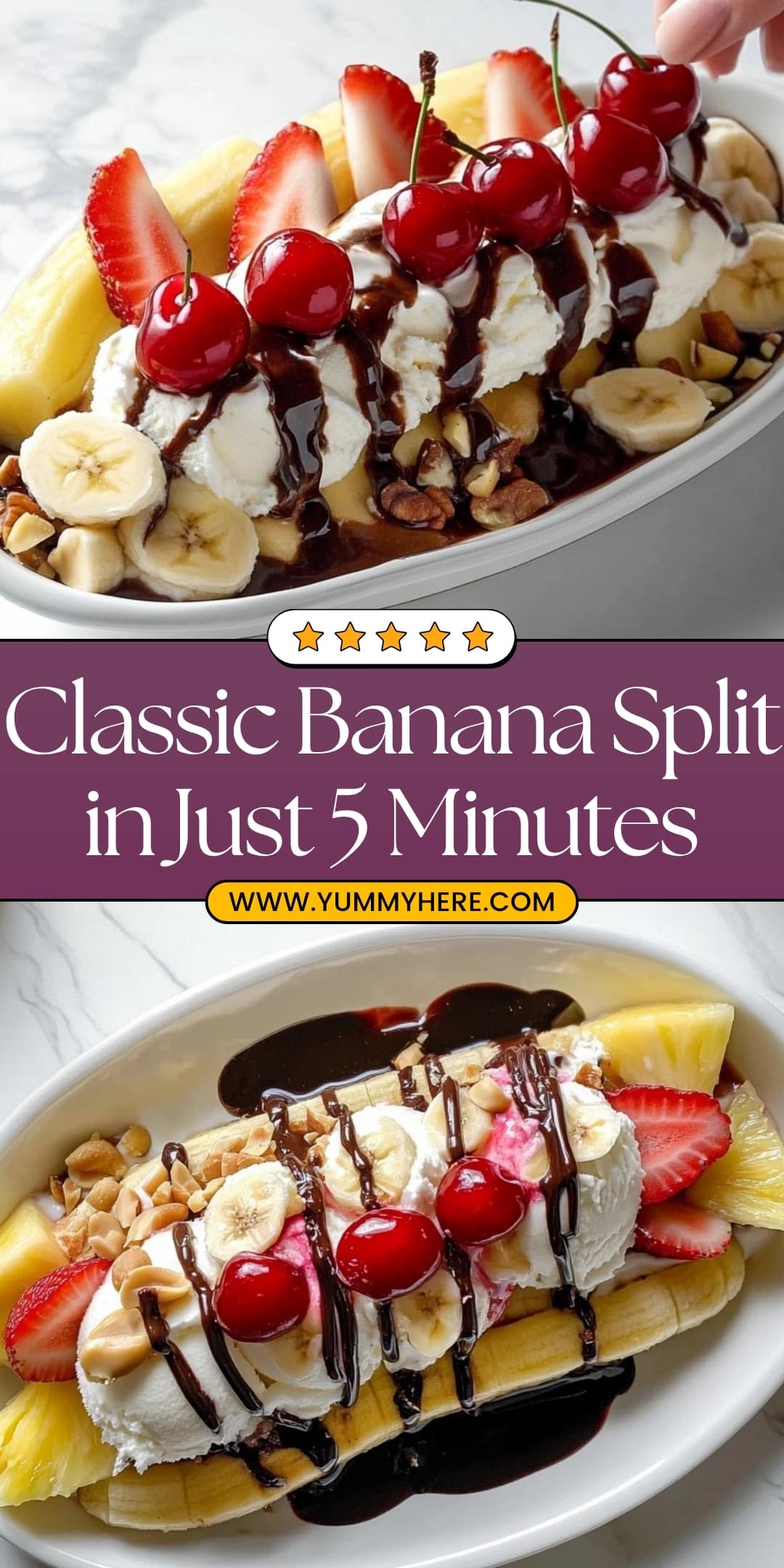 Banana Split Recipe: Indulge in a Retro Classic Dessert