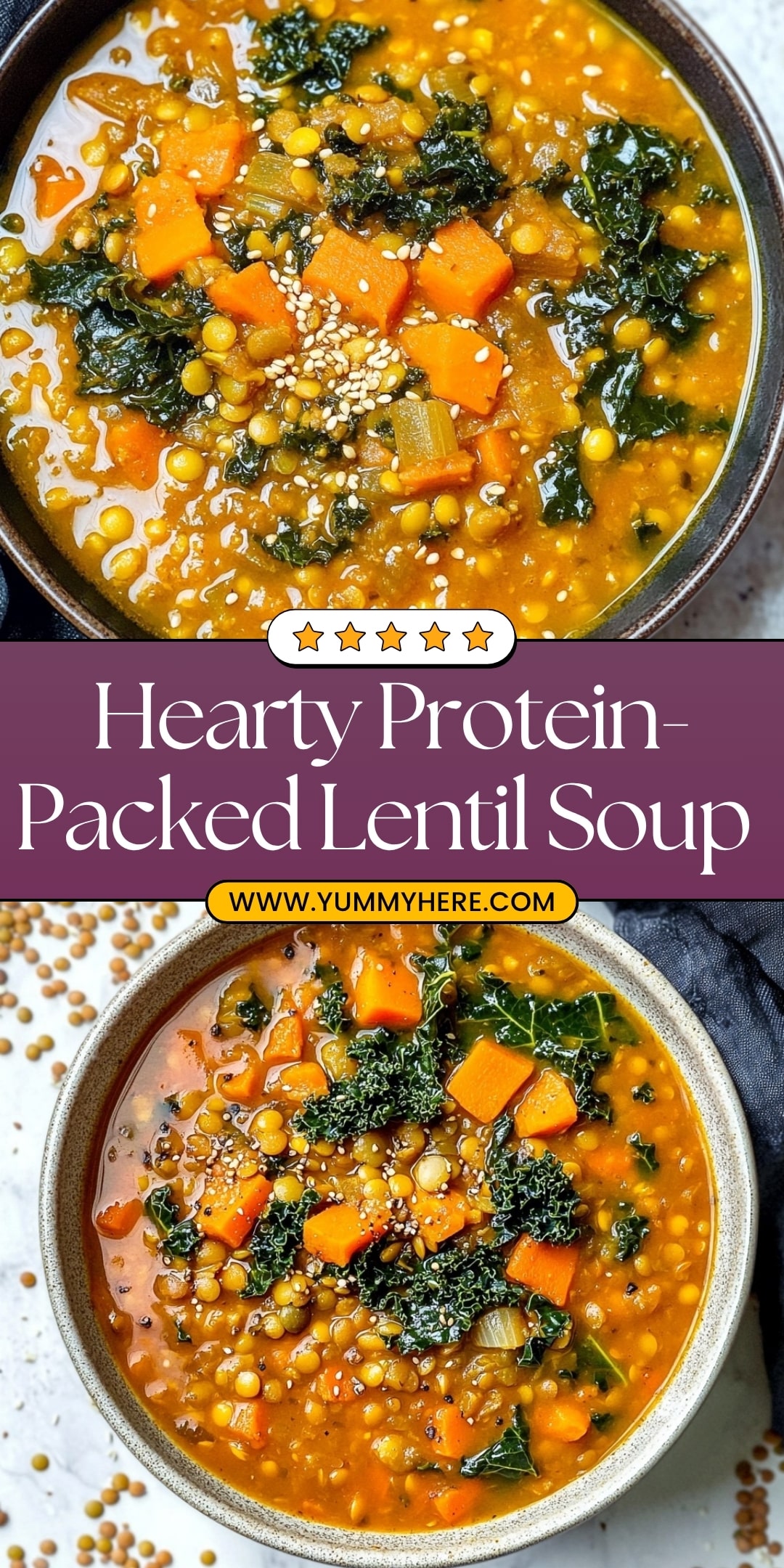 High Protein Lentil Soup: Hearty Plant-Based Comfort