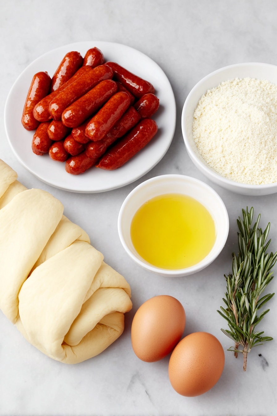 Pigs in a Blanket Wreath: Festive Holiday Party Appetizer