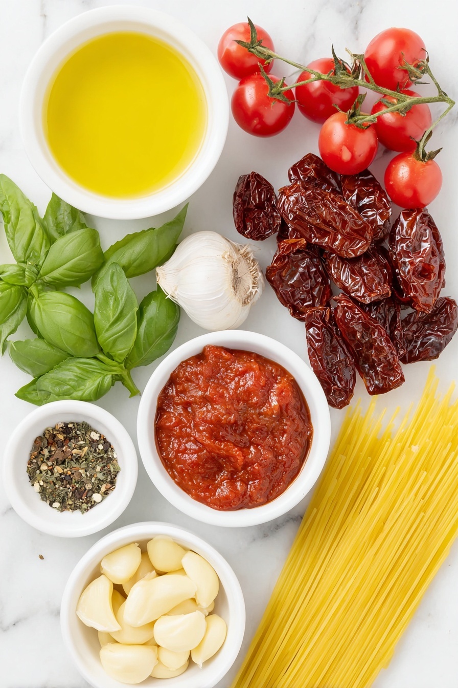 One Pan Tomato Basil Pasta: Easy & Flavorful Dinner