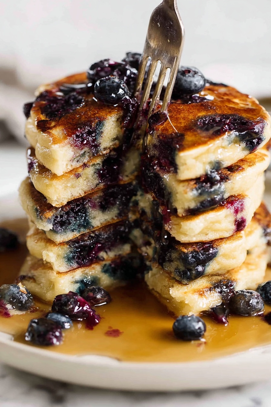 Fluffy Blueberry Pancakes: Perfect Weekend Breakfast