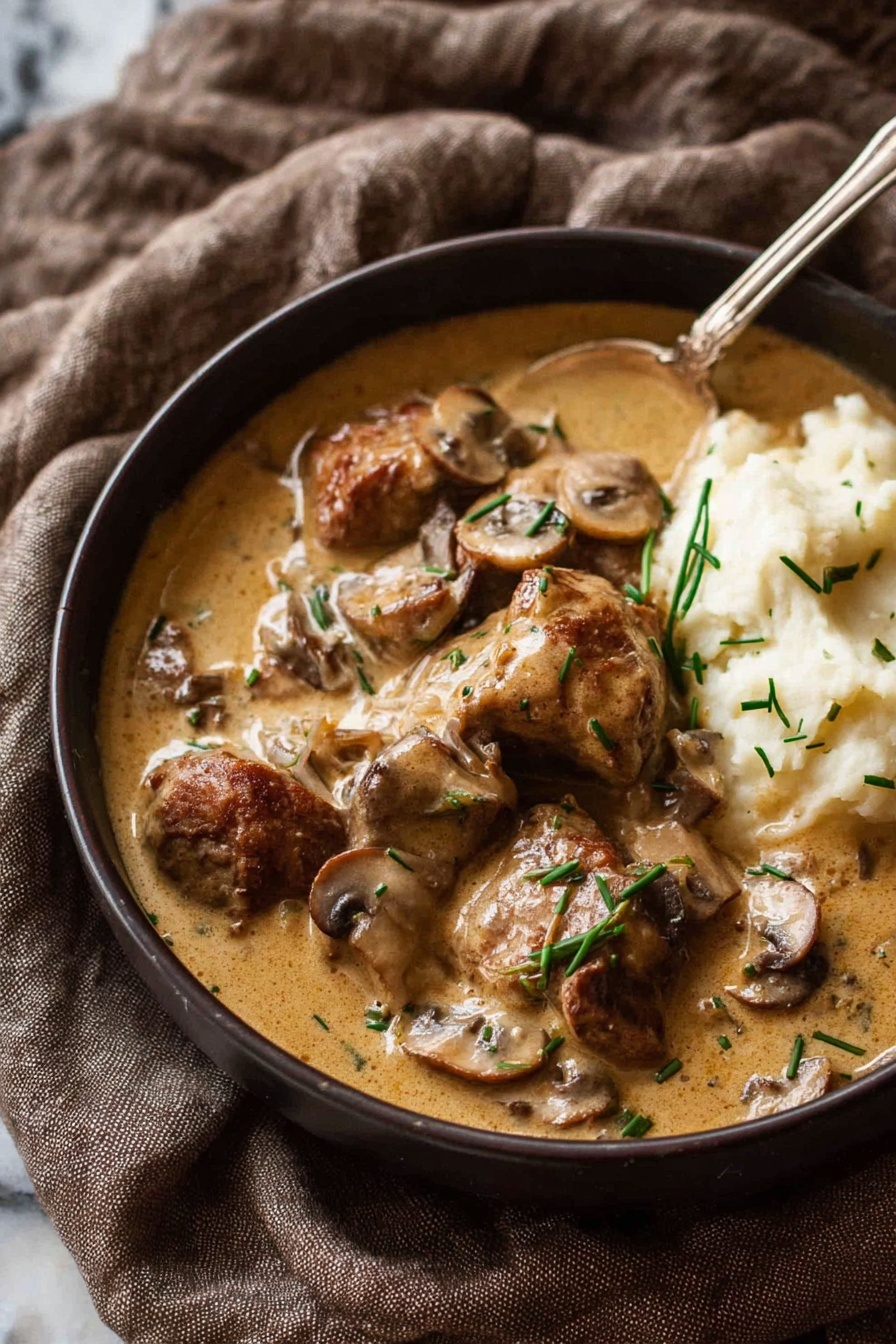 Slow Cooker Beef Stroganoff: Comforting & Easy Family Favorite