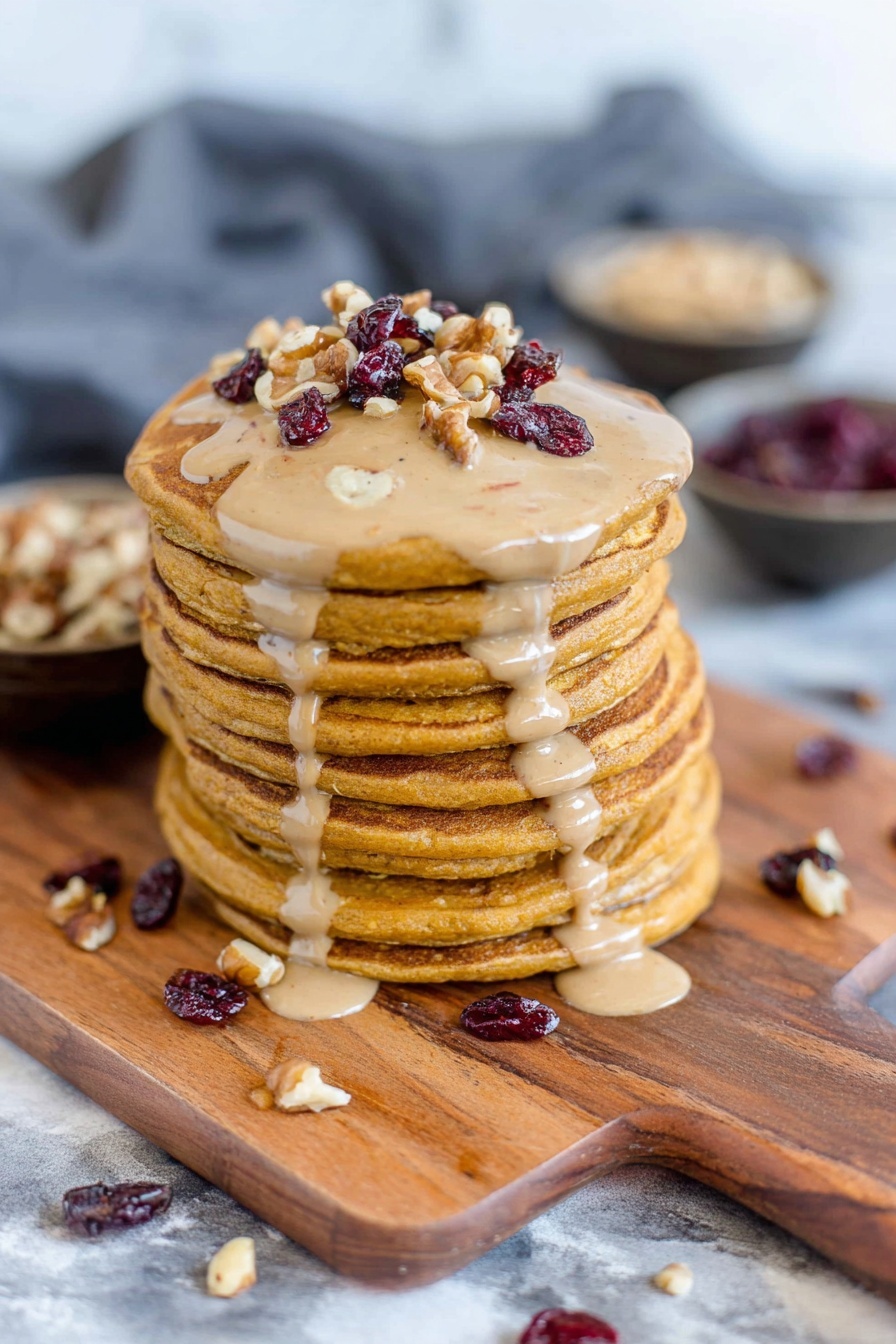 Pumpkin Oatmeal Pancakes – Cozy Fall Breakfast Delight