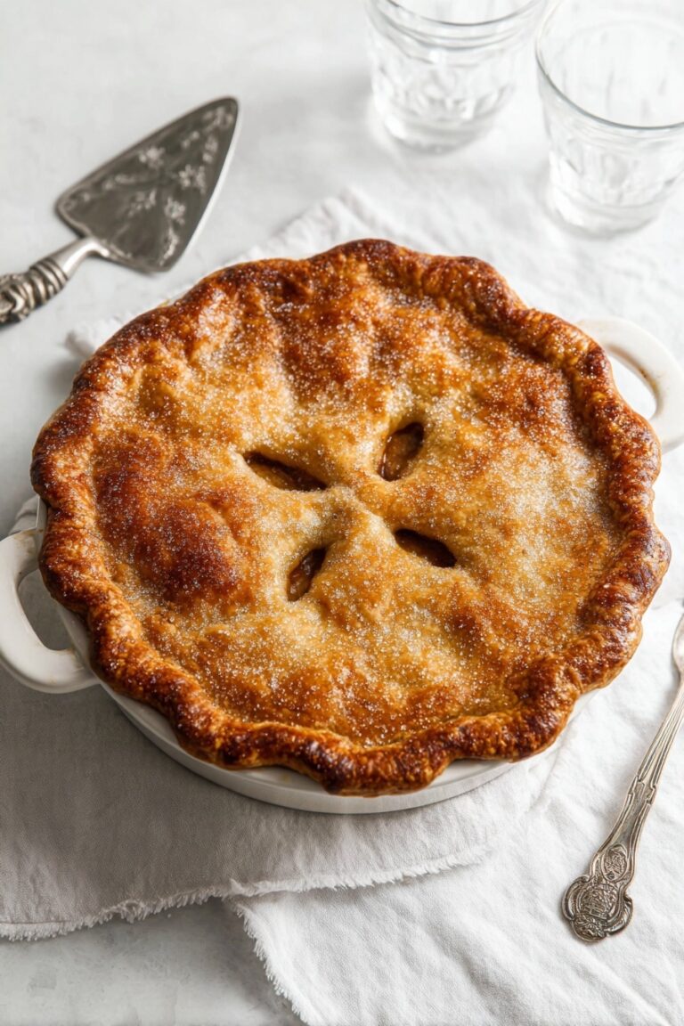 Classic Apple Pie: Cozy, Flaky & Perfectly Spiced
