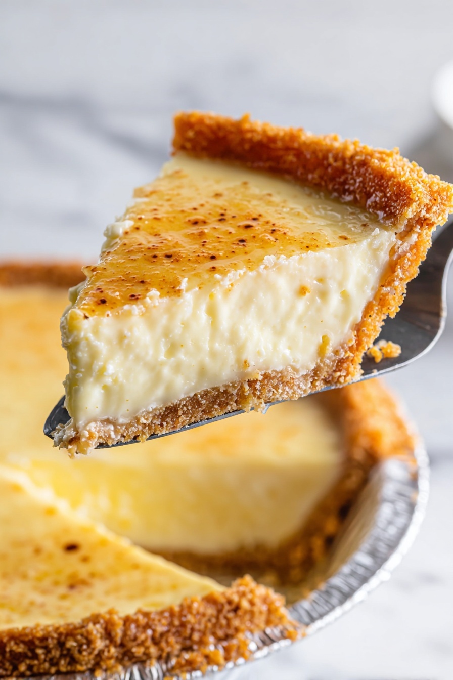 Egg Custard Pie: Irresistibly Smooth & Classic Dessert