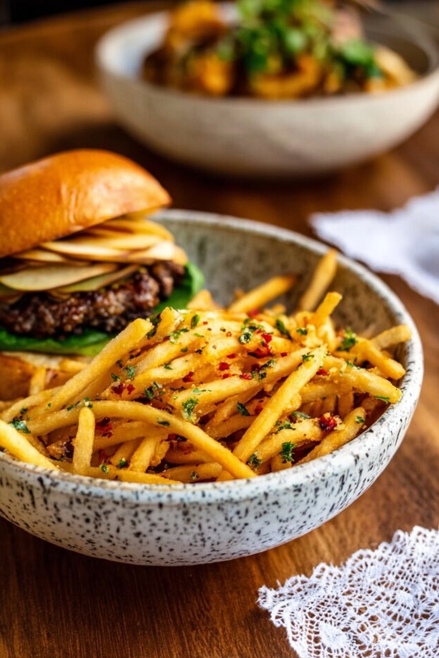 Beef Tallow Fries with Furikake – Crispy, Savory Street Food Magic