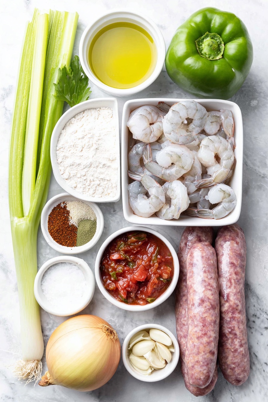 Shrimp and Sausage Cajun Gumbo: Bold, Hearty Flavor