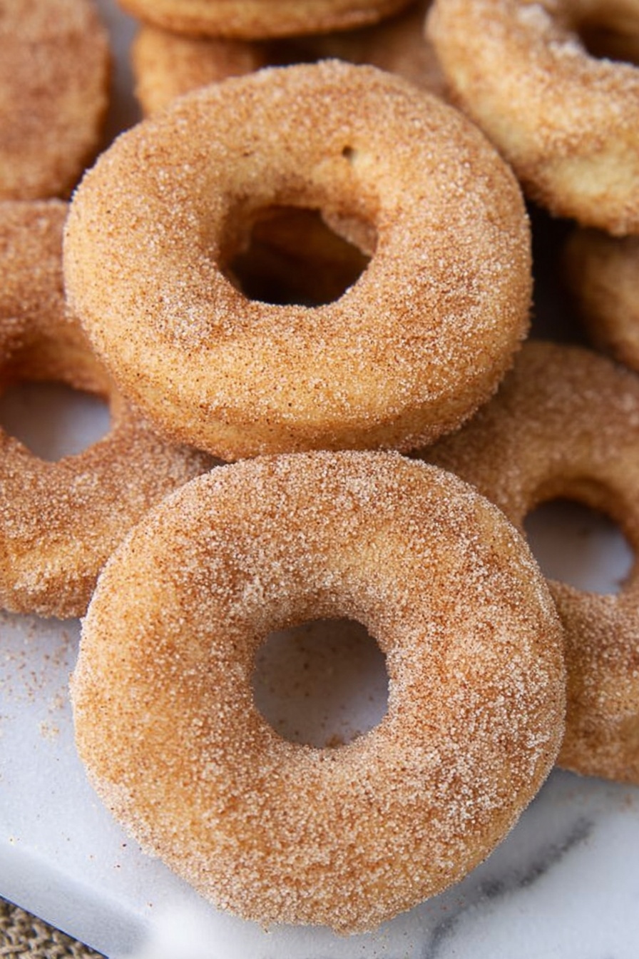 Baked Cinnamon Doughnuts: Irresistibly Light & Fluffy