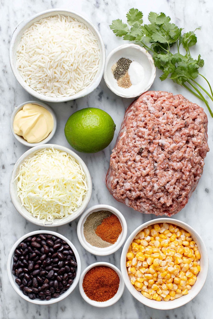 Easy Ground Beef Taco Bowl – Quick & Flavorful Dinner